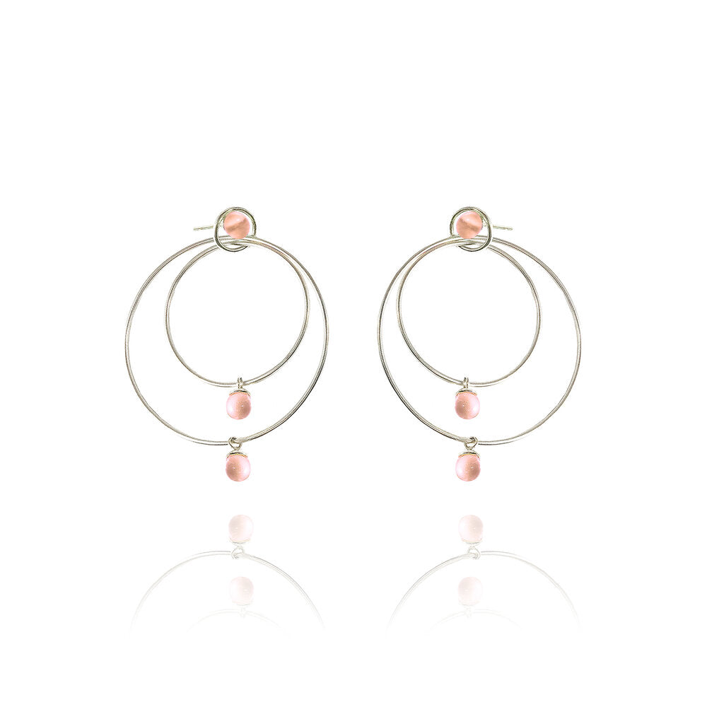 Triple Shift Hoops I – Aur Jewelry